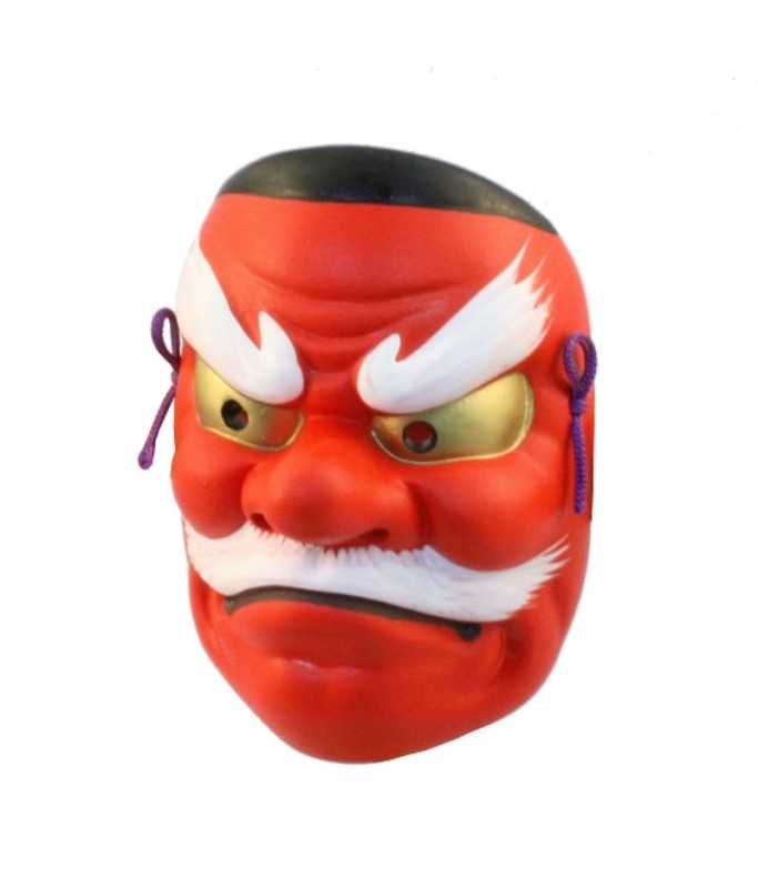 Masque Tengu - Kami des Montagnes et des Forêts