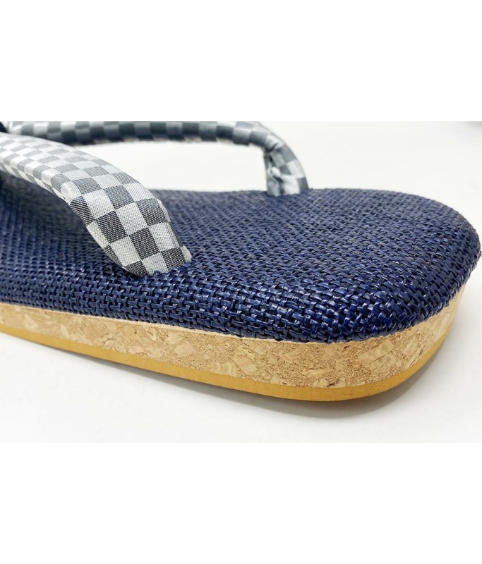 Japanese Setta Rattan Mesh Navy